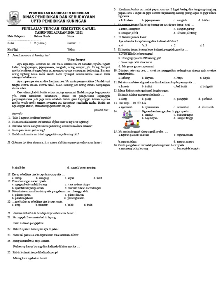 Kaulinan Barudak: Ucing Sumput | PDF