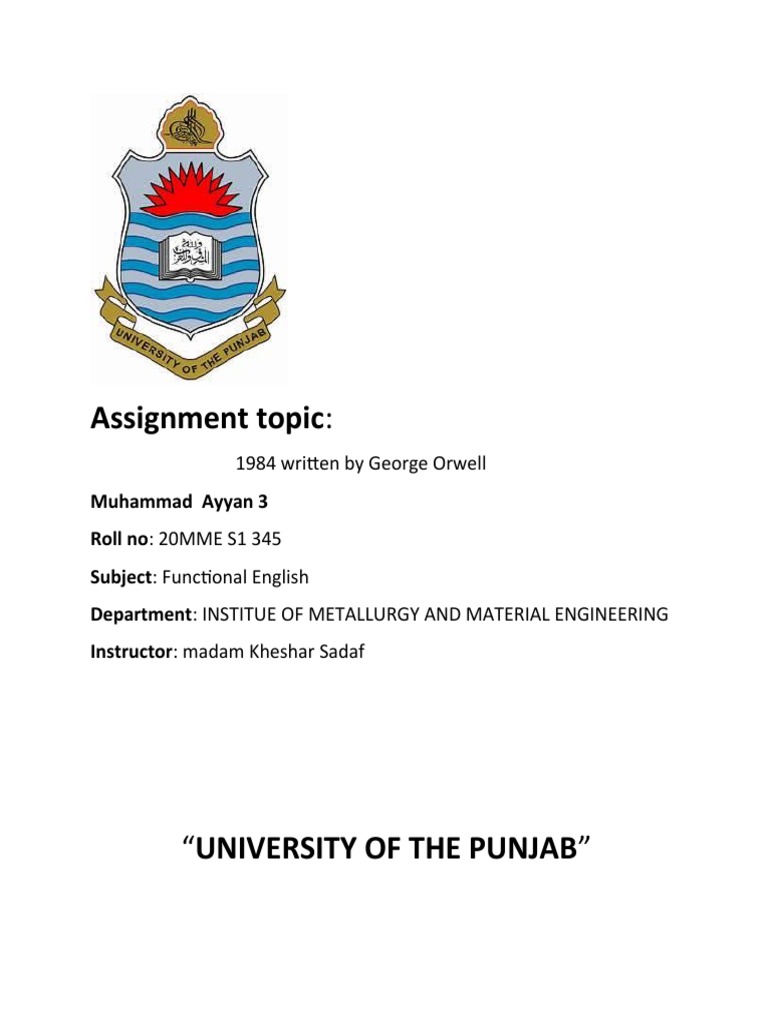 Muhammad Ayyan 345 Assignemnt | PDF