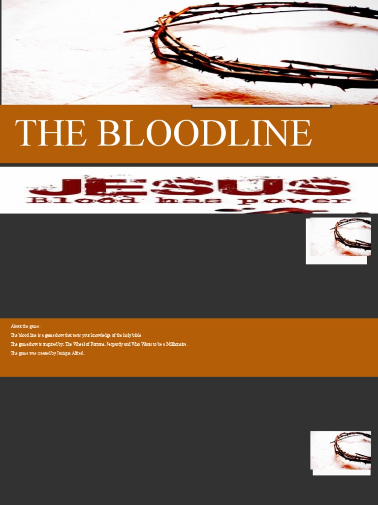 The Bloodline | PDF | Salvation | Theology