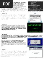 Evolución de versiones de Microsoft Word | PDF | Microsoft Word ...