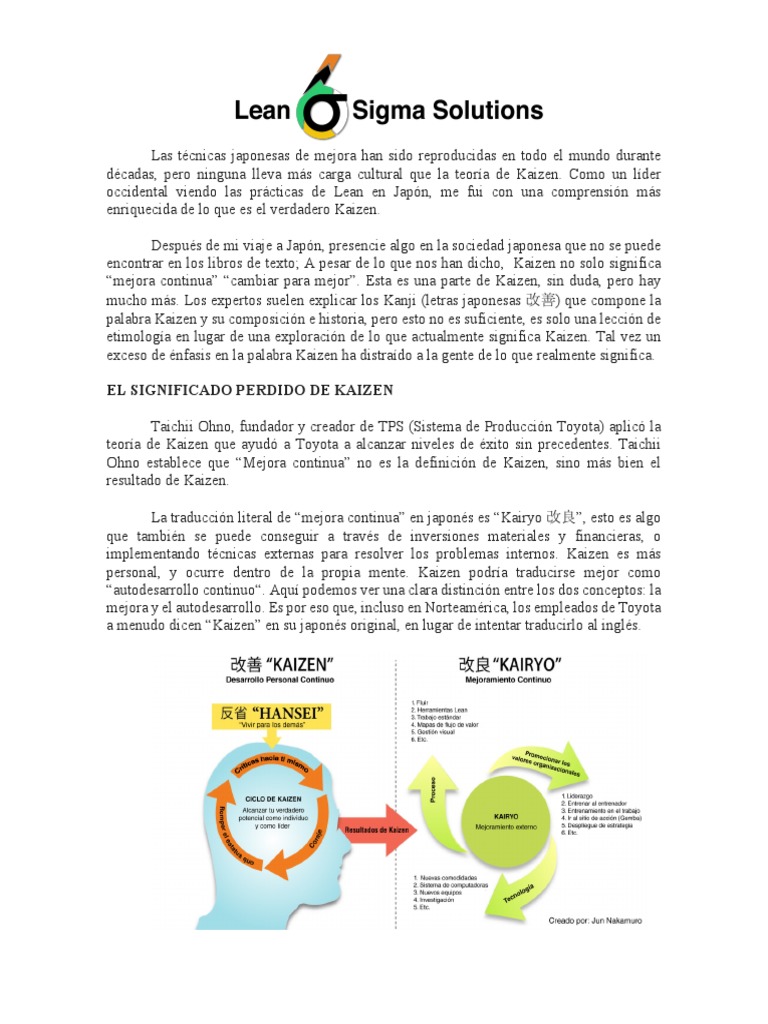 True Kaizen | PDF