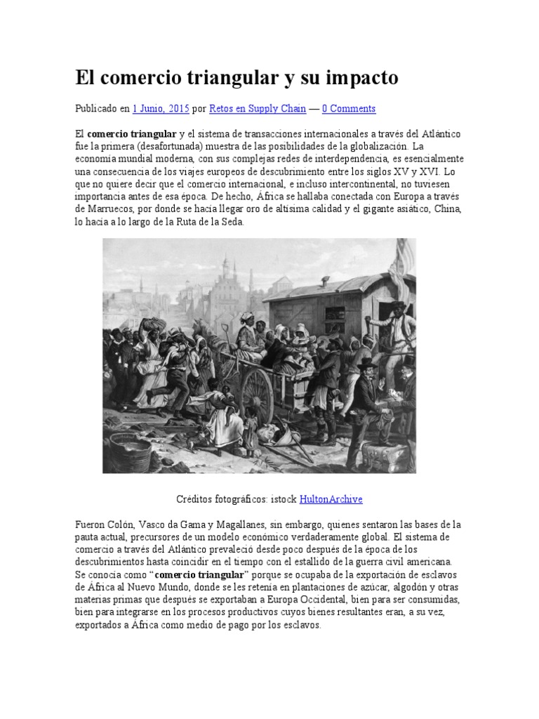 El impacto global del comercio triangular: consecuencias económicas ...