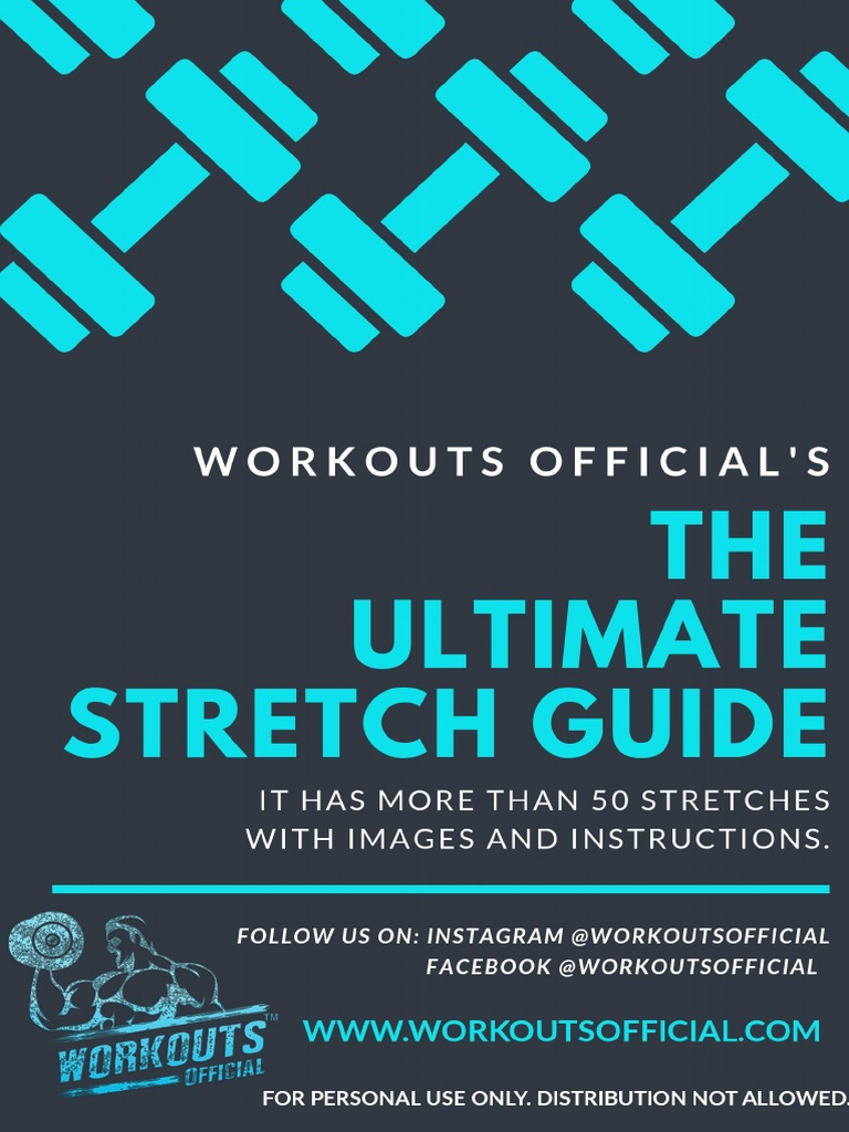 Stretch Guide' | PDF | Anatomical Terms Of Motion | Foot