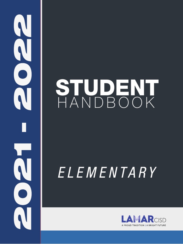 2021 2022 Elementary Student Handbook | PDF