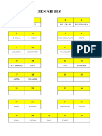 Denah Tempat Duduk Bus Edit | PDF