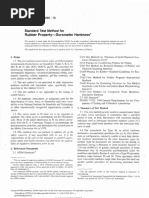 ASTM D 2240 - 00 - Rubber Durometer | PDF | Calibration | Timer