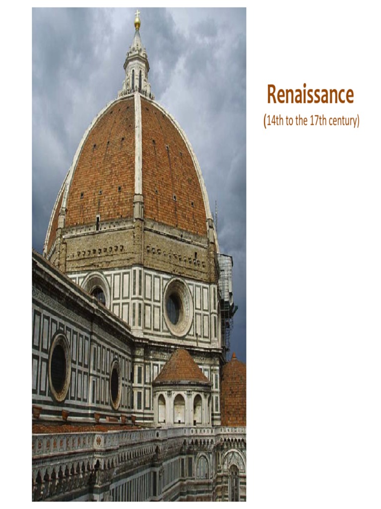 Lecture 11 - Renaissance 1 | PDF | Renaissance