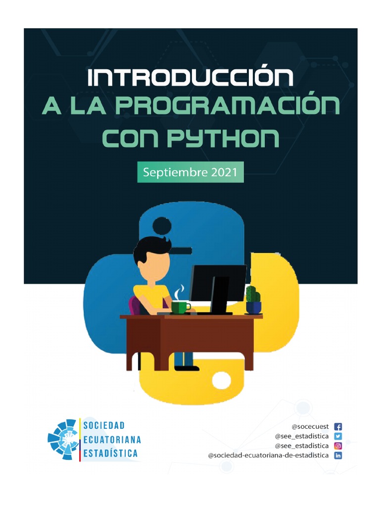 Introduccion A La Programacion en Python | Descargar gratis PDF | Estadísticas | Ecuador