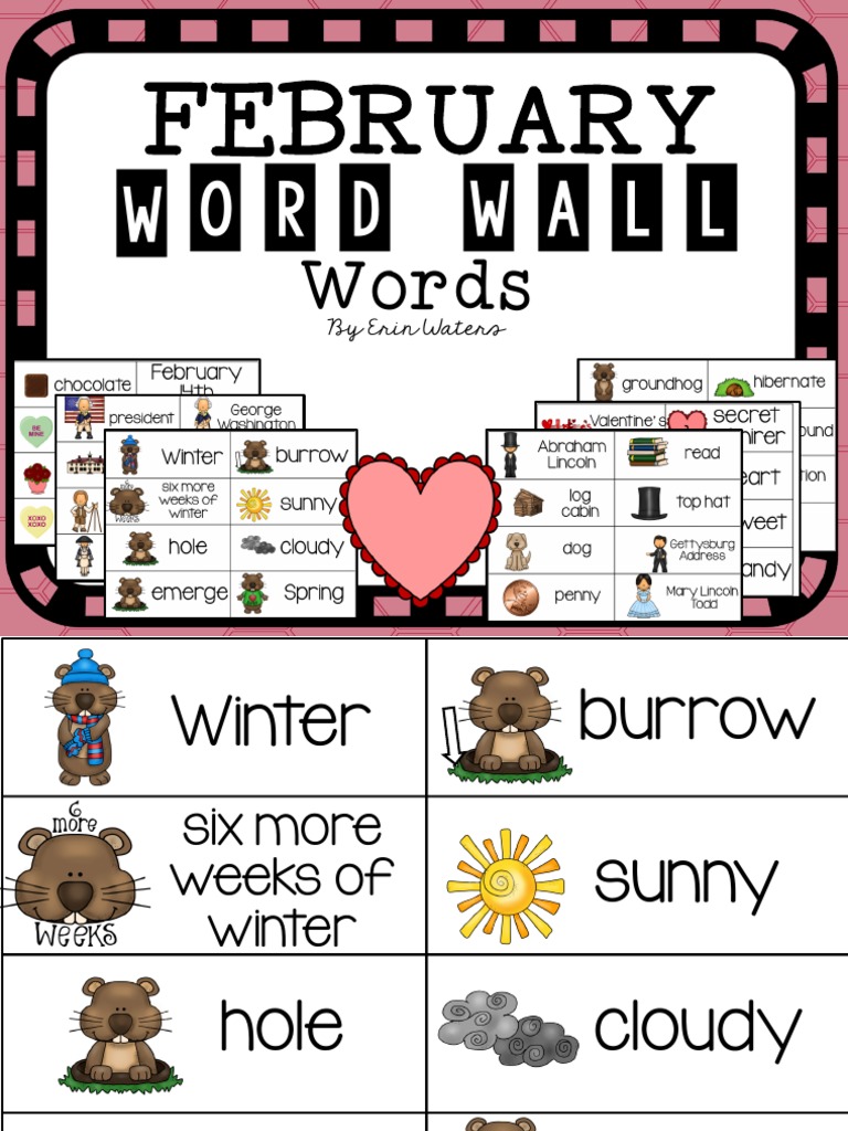 February: Word Wall | PDF | Poetry | General Fiction