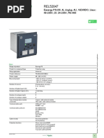 PowerLogic P3U30 Relay Specs Guide | PDF | Relay | Sustainability