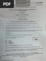 Social Studies May 2024 Paper 1 With Answers | PDF