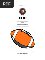 Posiciones en El Tocho Bandera | PDF | Jugador de ataque | Gridiron ...