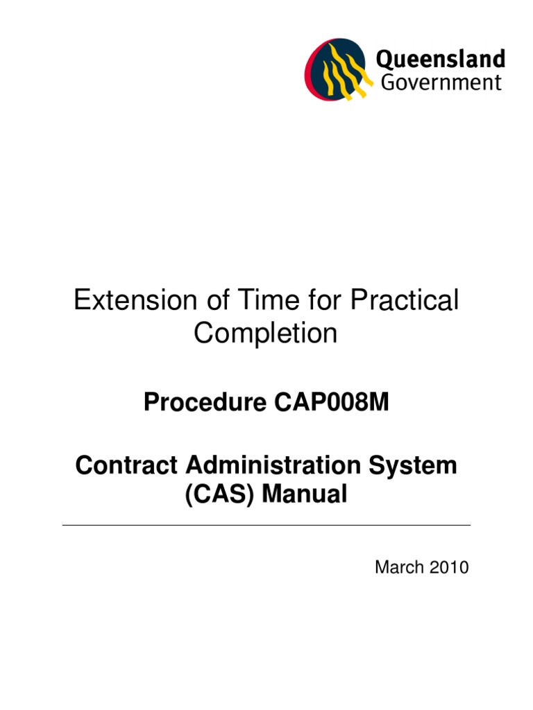 EOT Claims | General Contractor | Time