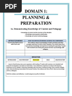 Cognitive Lesson Plan | PDF | Learning | Teachers