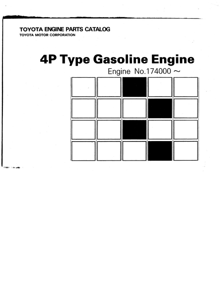 Toyota 4P Parts | PDF