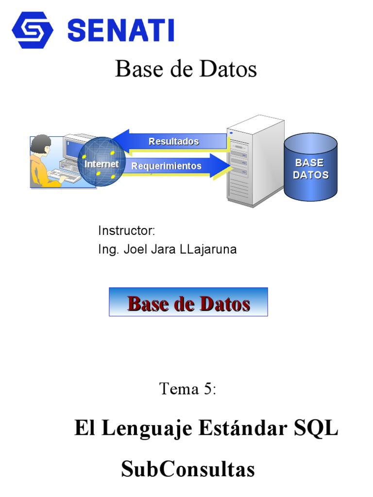 BDatos Tema5 | PDF | SQL | Ingeniería de software
