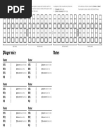 Pathfinder XP Chart | PDF