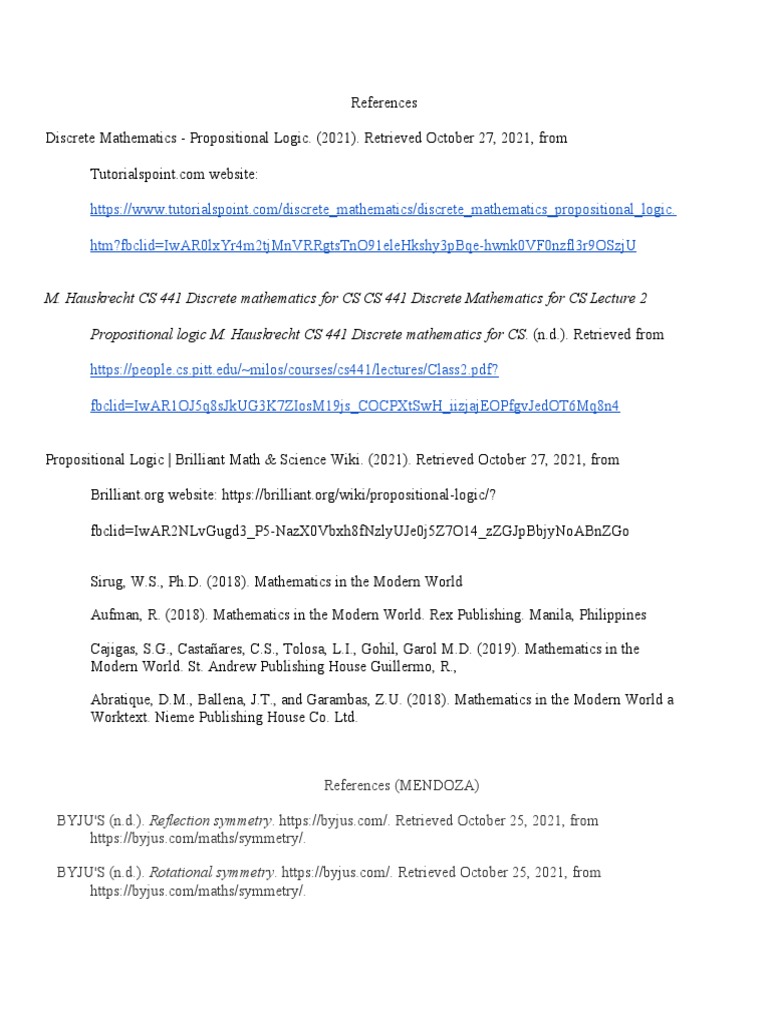 Reference MMW | PDF | Mathematics | Symmetry