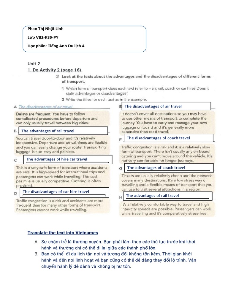 English For International Tourism | PDF