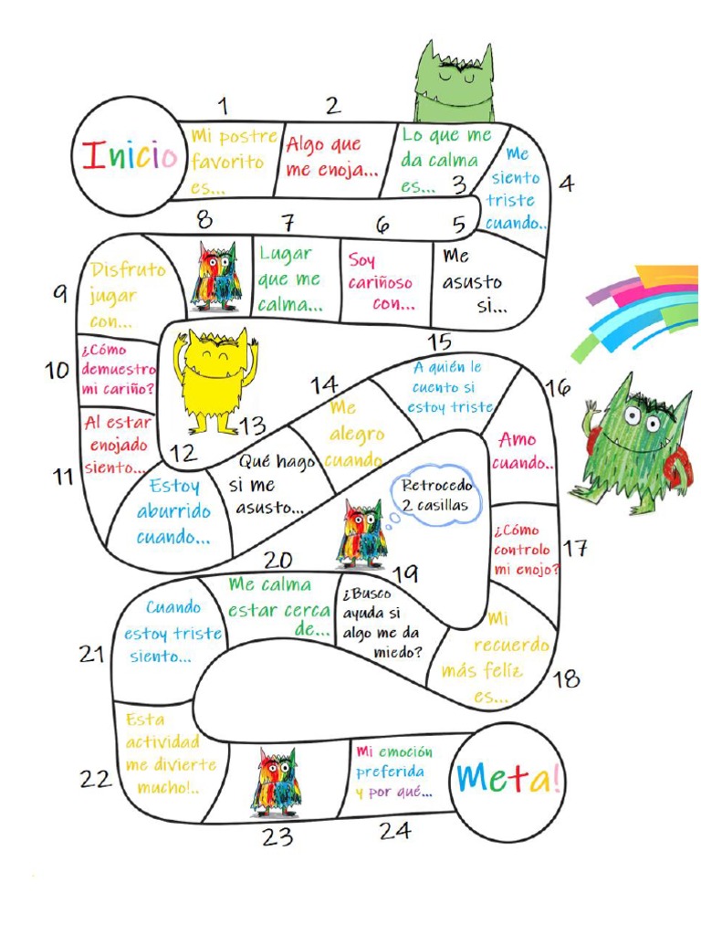 Juego de Mesa Emociones | PDF