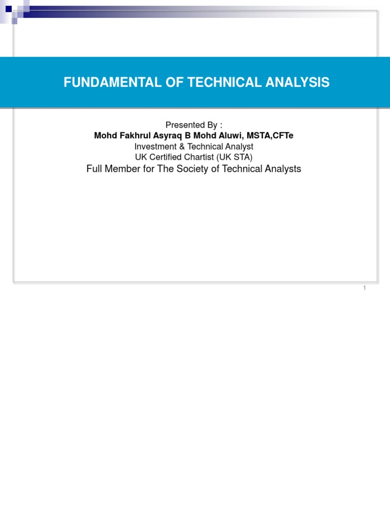 Fundamental and Technical Analysis | PDF | Moving Average | Technical Analysis
