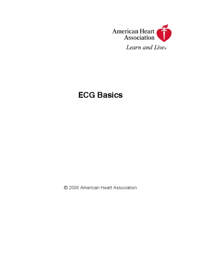 ECG Basics | PDF | Electrocardiography | Cardiac Electrophysiology
