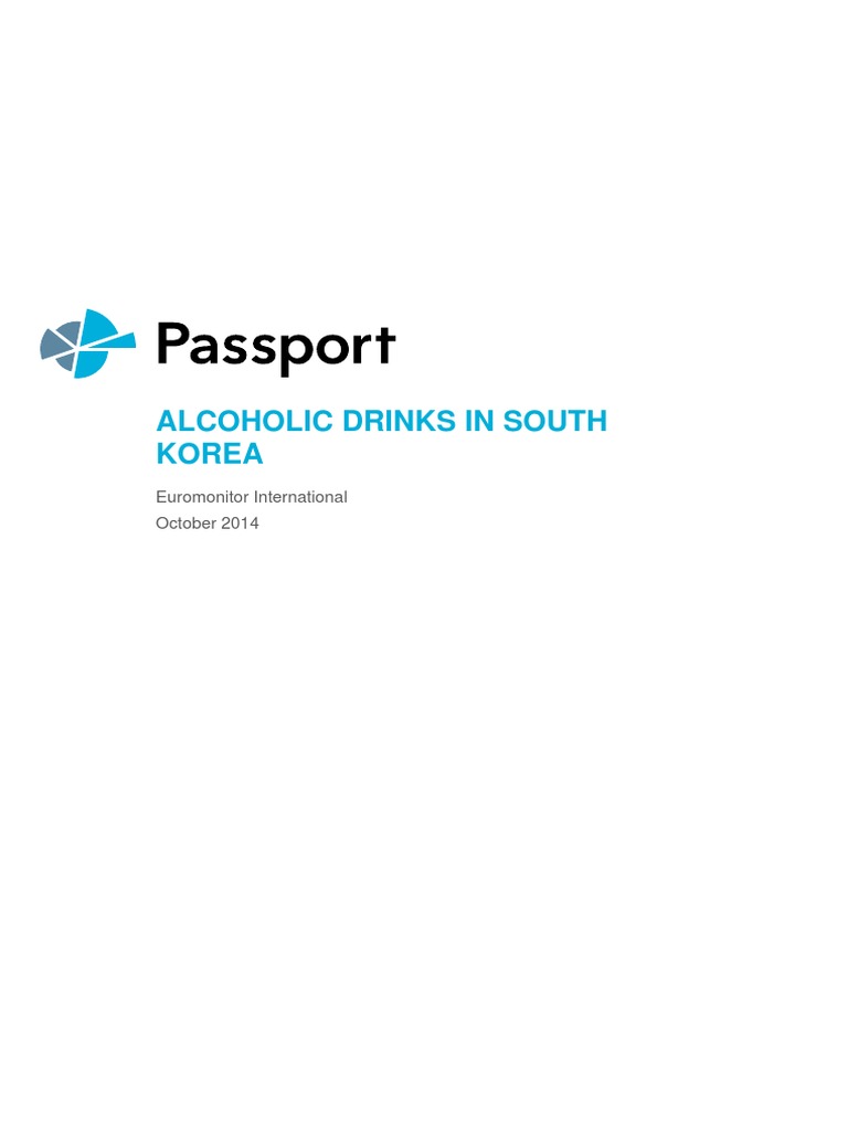 Alcoholic Drinks in South Korea | PDF | Drink | Beer