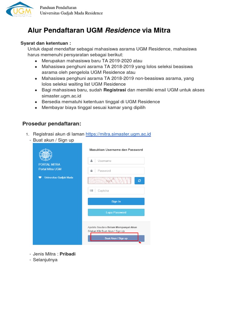 Alur Pendaftaran Melalui Mitra | PDF