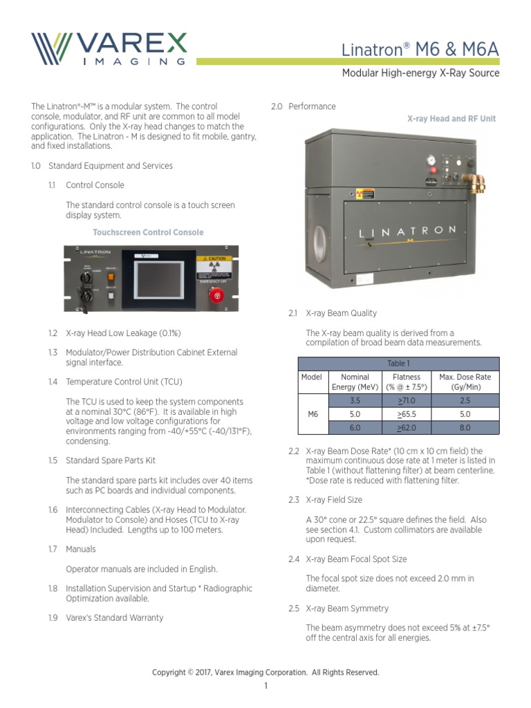 Linatron: X-Ray Head and RF Unit | PDF | Electromagnetic Compatibility ...