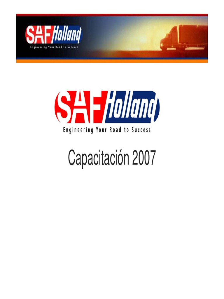 SAF-HOLLAND International 2007 | PDF | Ingeniería mecánica | Vehículos
