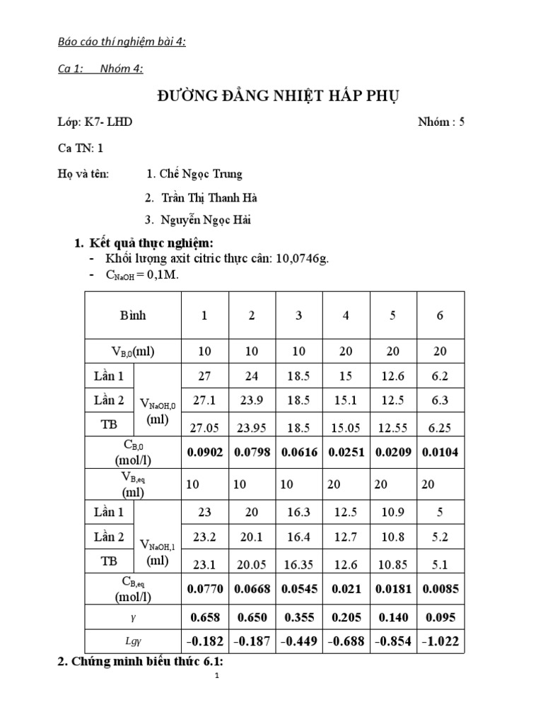 đg hấp phụ bth4 | PDF