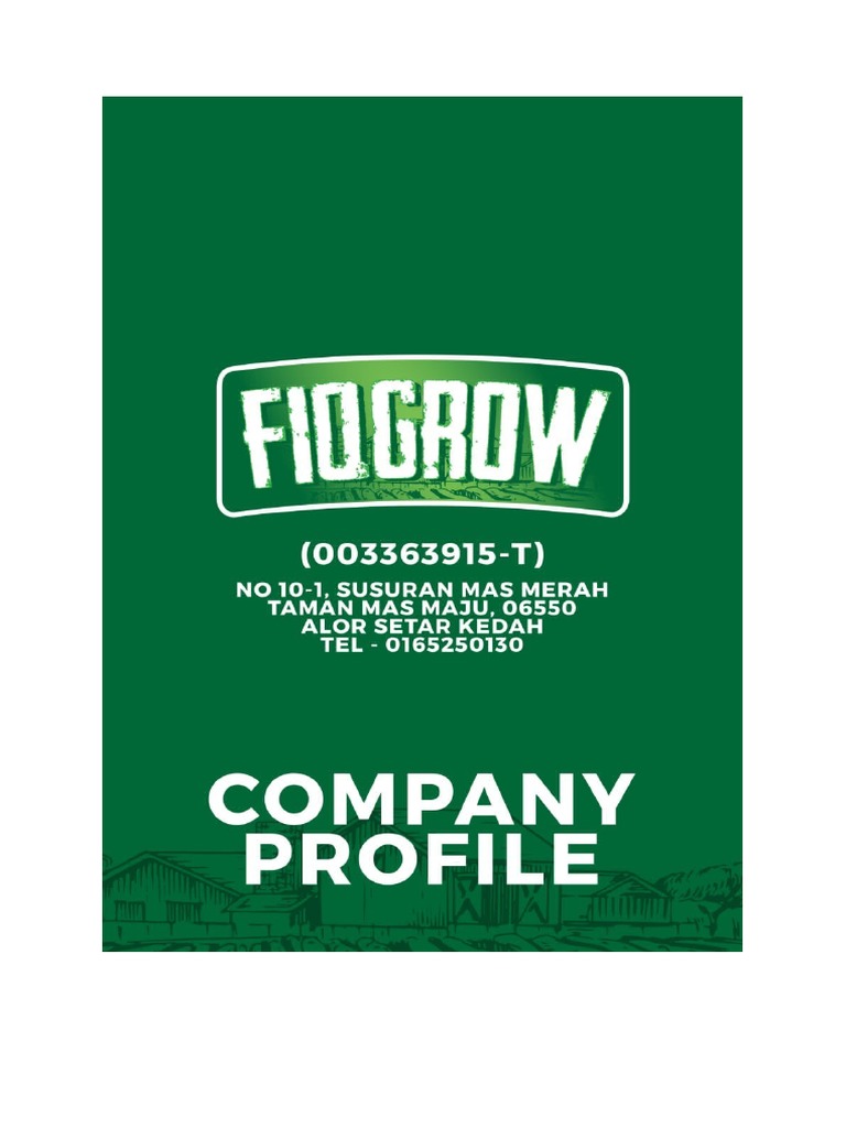 Fiq Grow Profile Syarikat | PDF | Bisnis