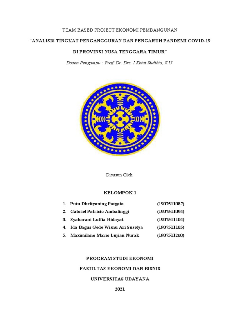 Team Based Project Kelompok 1 EP | PDF