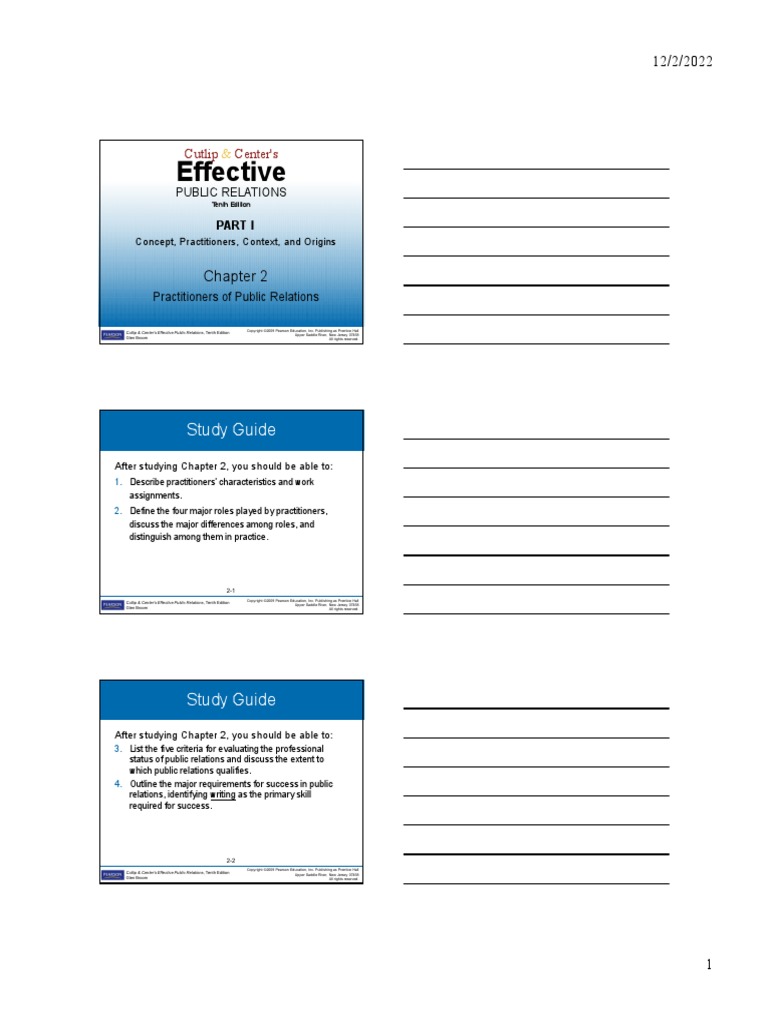 Effective: Study Guide | PDF | Profession | All Rights Reserved