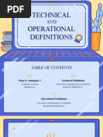 Technical vs. Operational Definitions | PDF | Definition | Word