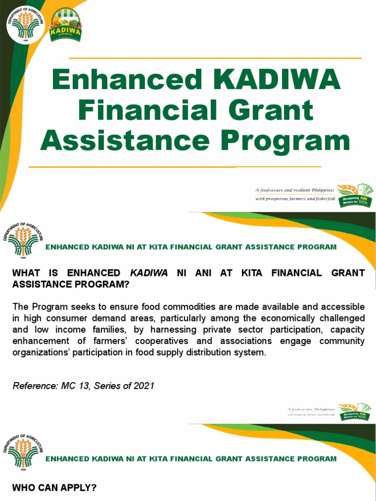 Enhanced Kadiwa Ni Ani at Kita Presentation | PDF | Logistics ...
