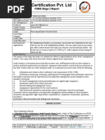 FSSC Implementation Plan Form | PDF | Verification And Validation | Audit