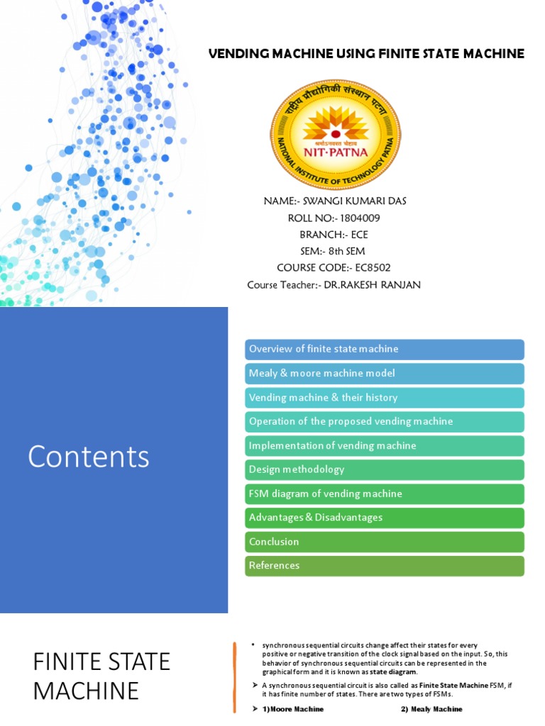 Vending Machine | PDF | Vending Machine | Computing