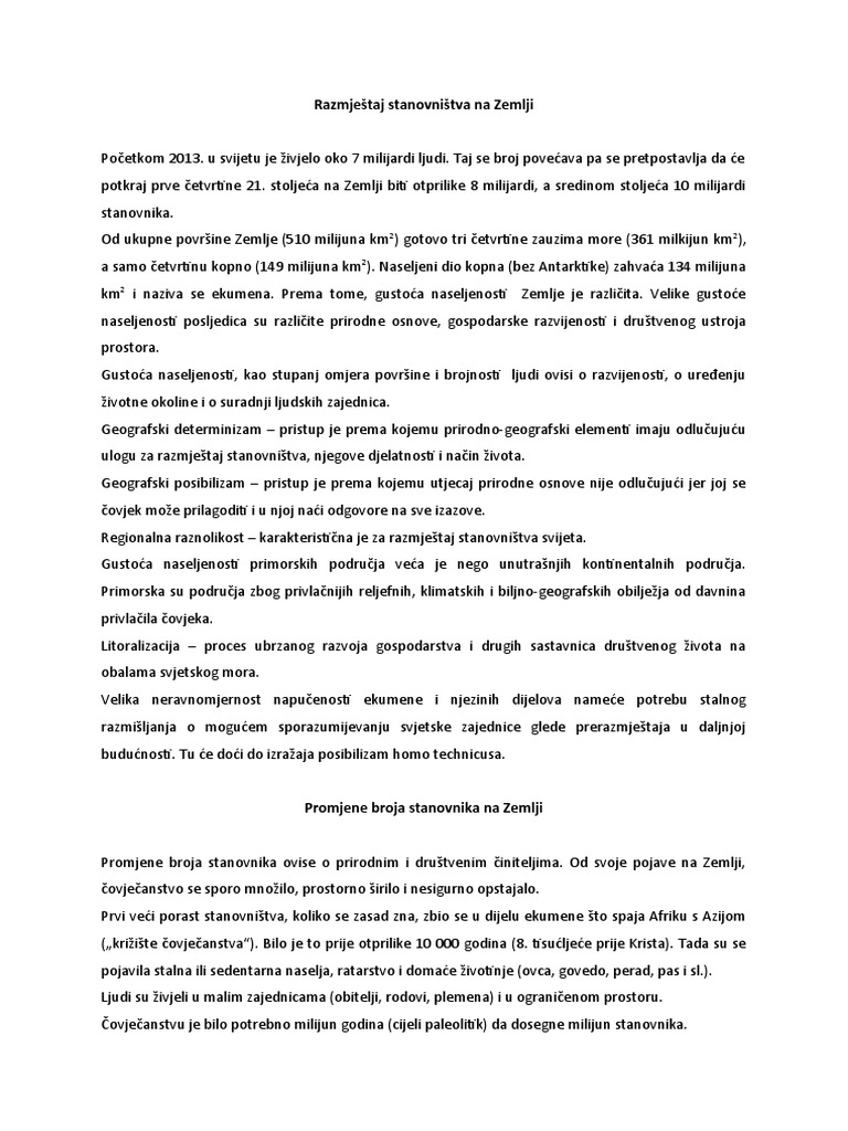 Skolsko Skripta 2 Geo | PDF