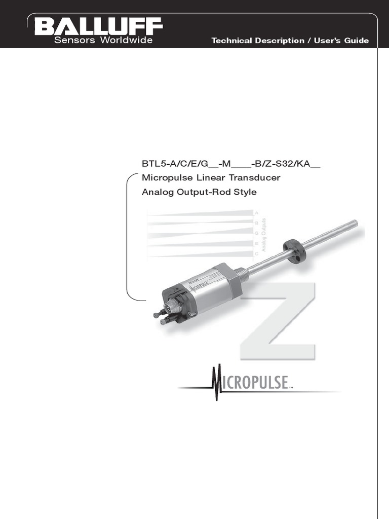 Sensors Worldwide: BTL5-A/C/E/G - M - B/Z-S32/KA - Micropulse Linear ...