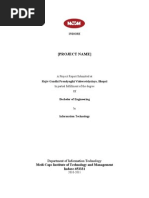 EOI Template for Project Proposals | PDF | Budget | Economies