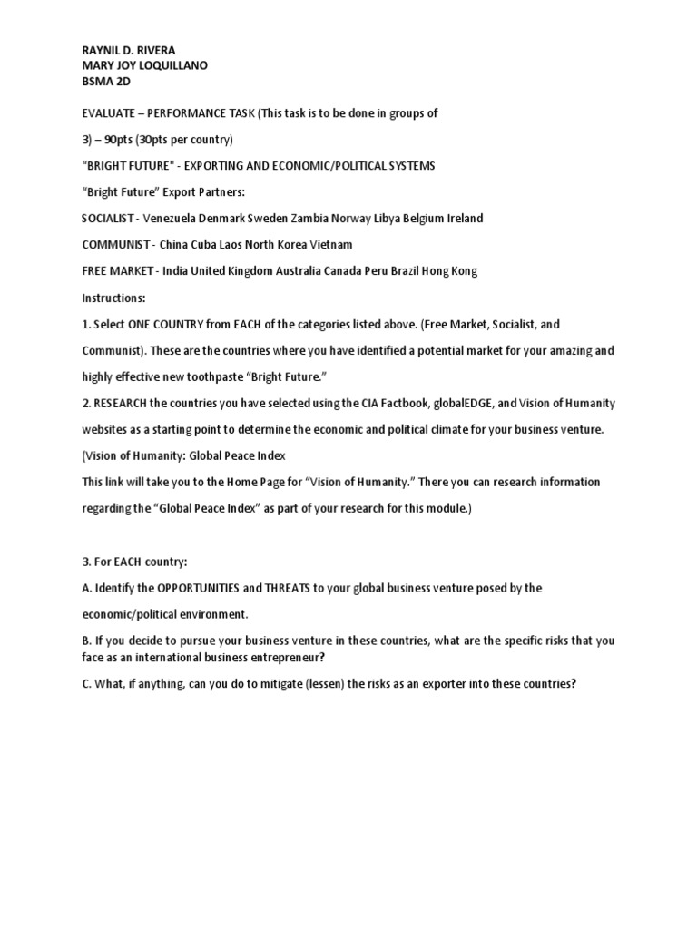 Module 3 Performance Task - Rivera, Raynil and Loquillano, Mary Joy ...