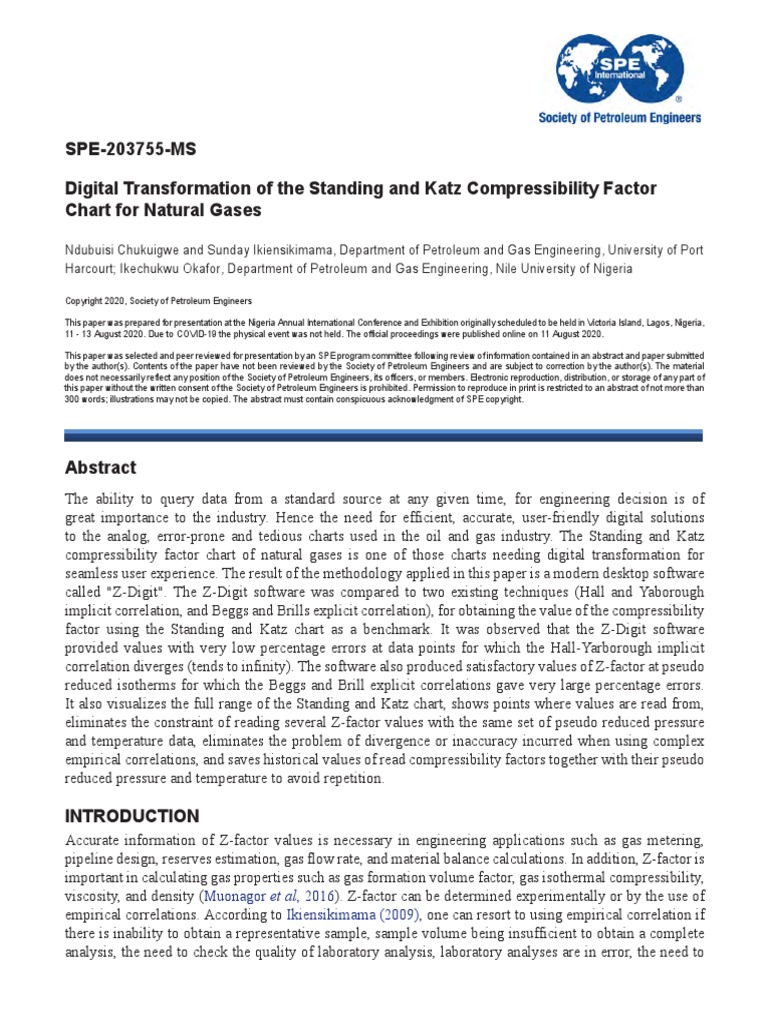 SPE-203755-MS Digital Transformation of The Standing and Katz ...