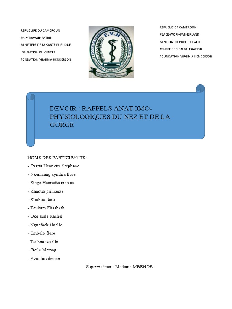 Anatomie et Physiologie de la Gorge | PDF | Système respiratoire ...