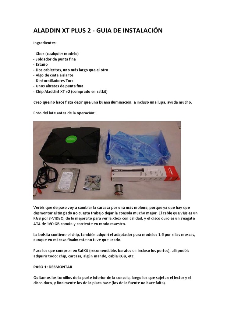 Aladdin XT Plus 2 | PDF | Juegos de consolas | Protocolo de ...