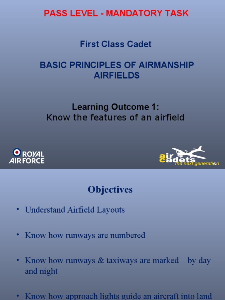 Basic Airmanship LO1 - Pass | PDF