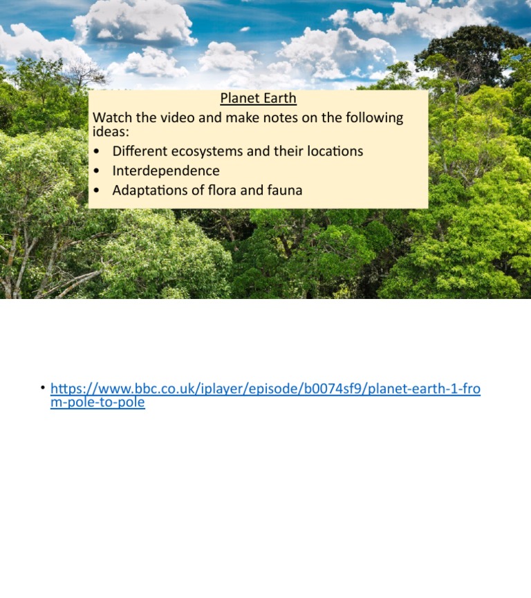 0 Planet Earth Intro Lesson | PDF