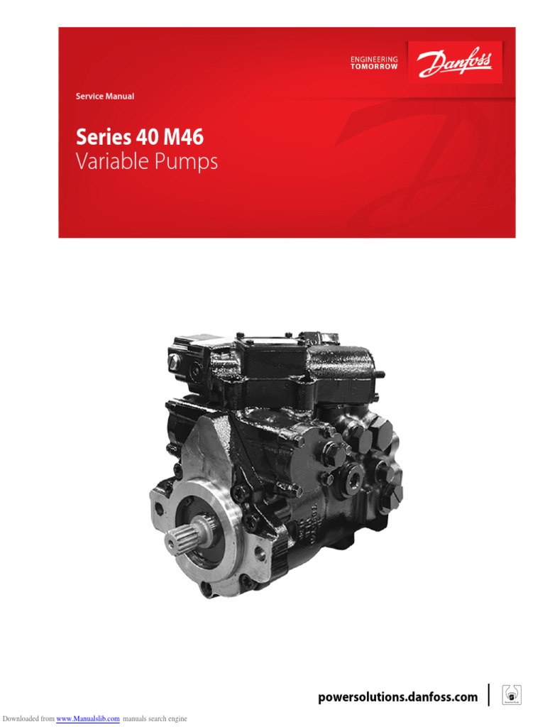 Series 40 m46 | PDF | Pump | Piston