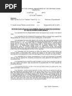 Coding Sheet High Court of Judicature at Madras Writ Side (To Be Filled ...