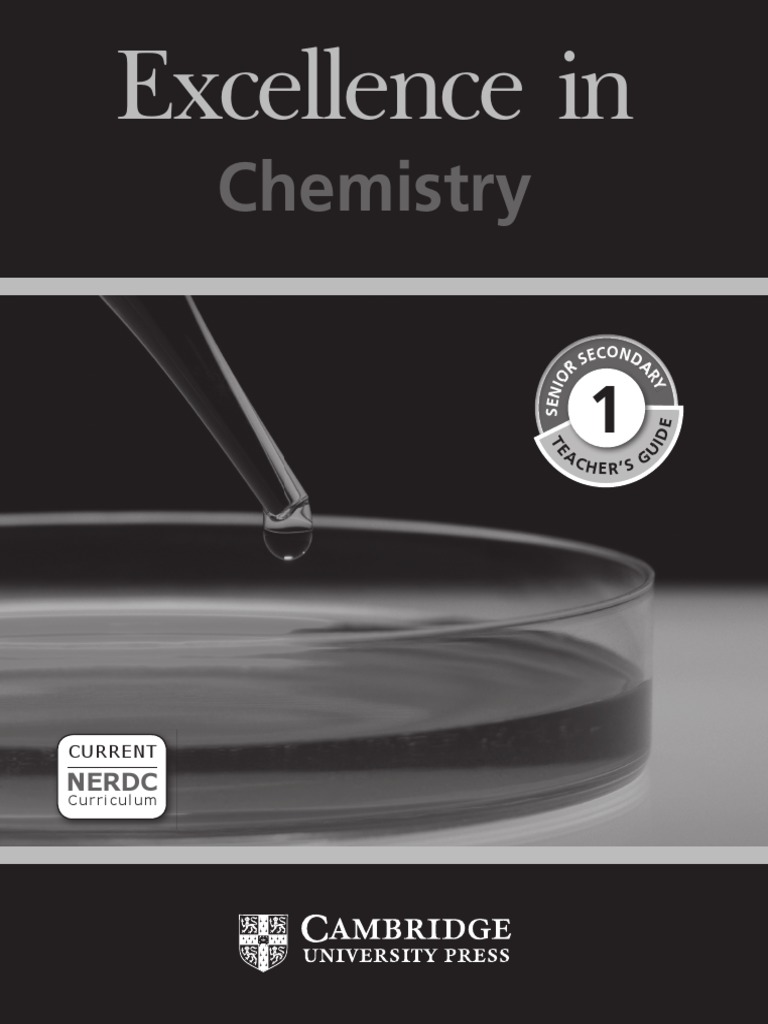 Excellence in Chemistry Senior Secondary 1 Teachers Guide | PDF | Gases ...